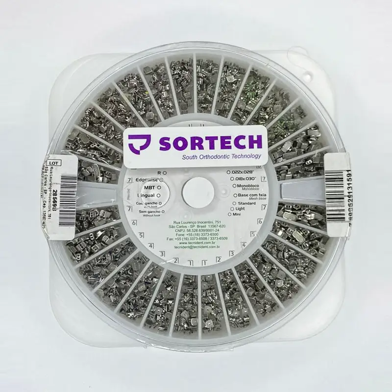 Braquete Duplo Slot® - Sortech